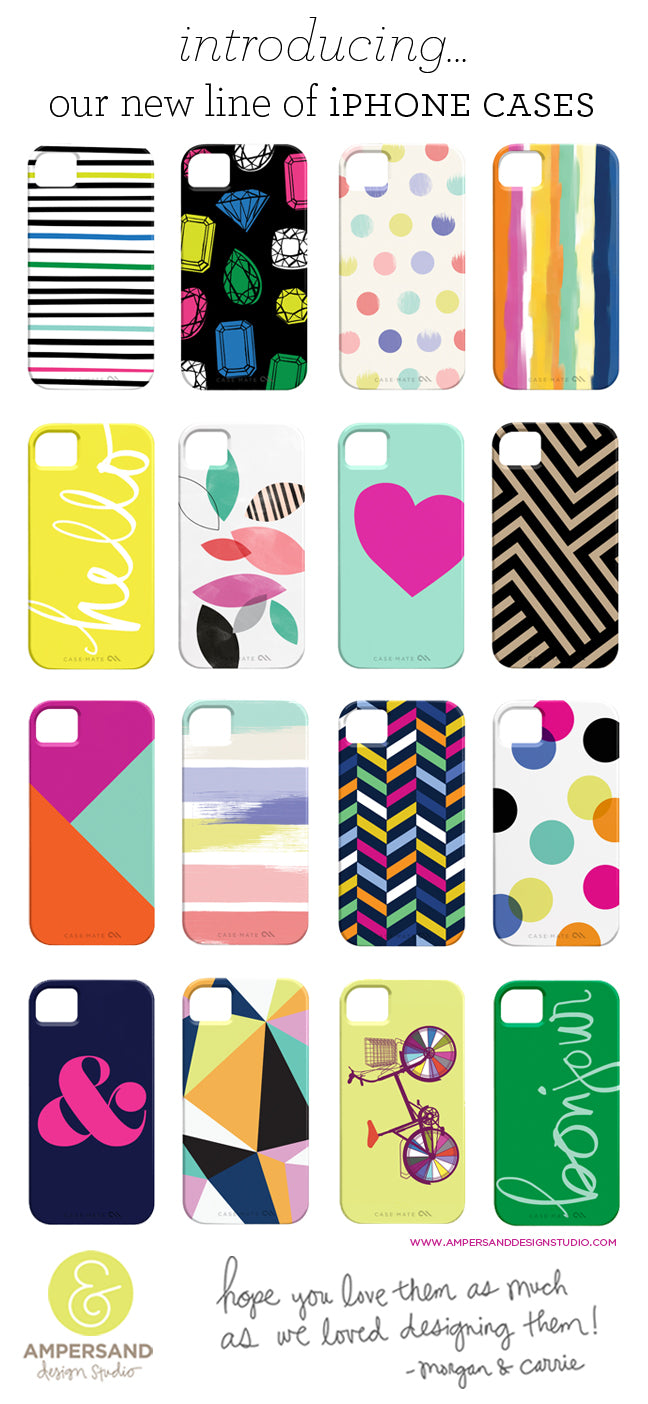 introducing our new iphone cases – Ampersand Design Studio