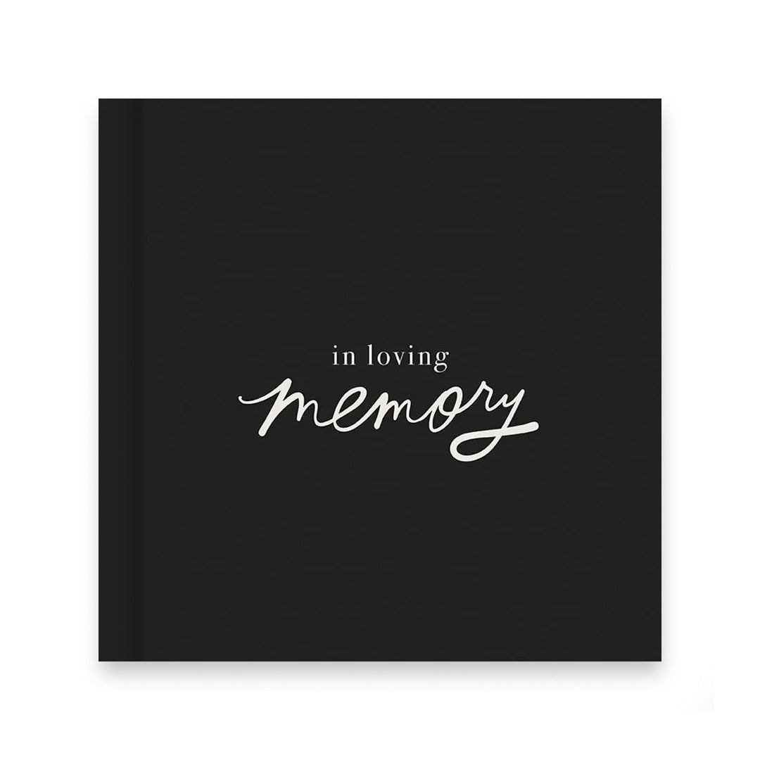 In Loving Memory - Black Book by Chatbooks | Ampersand Design Studio