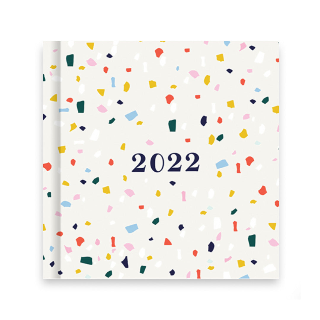 White Confetti Yearbooks – Ampersand Design Studio