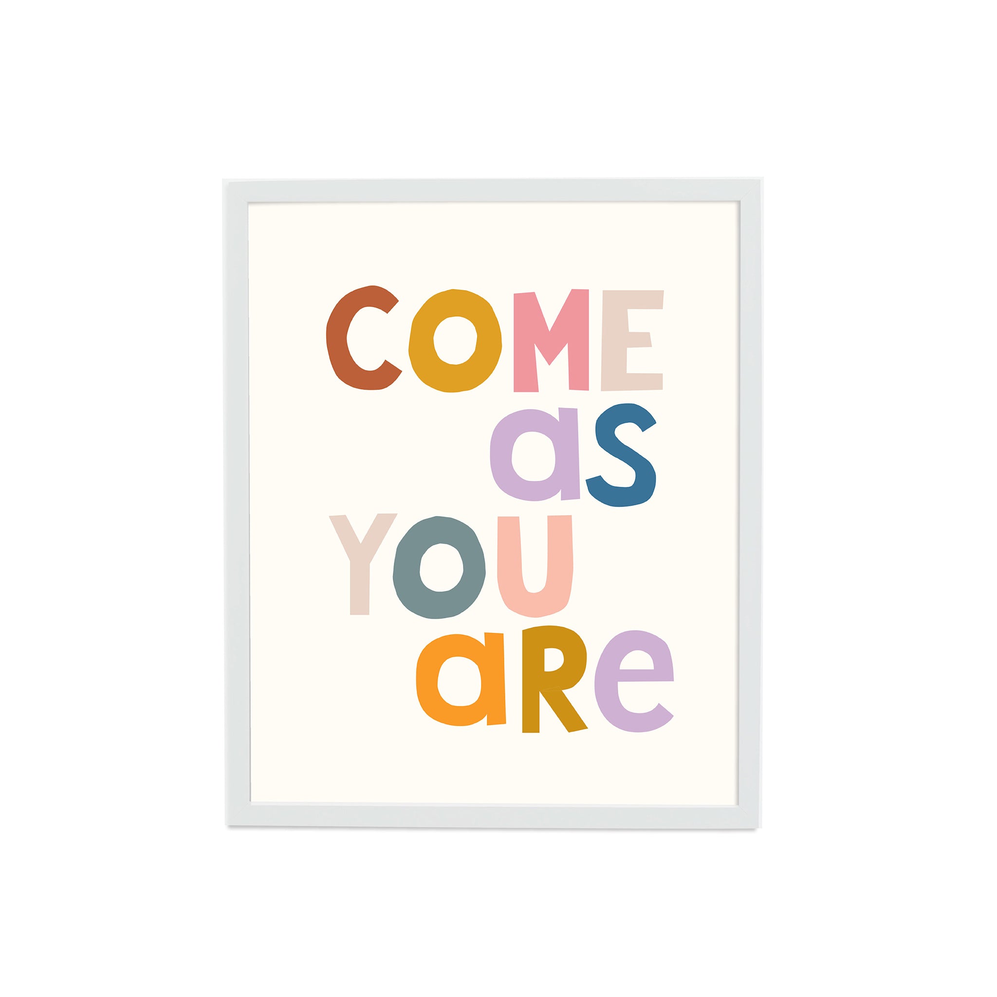 Come as You Are Art Print – Ampersand Design Studio