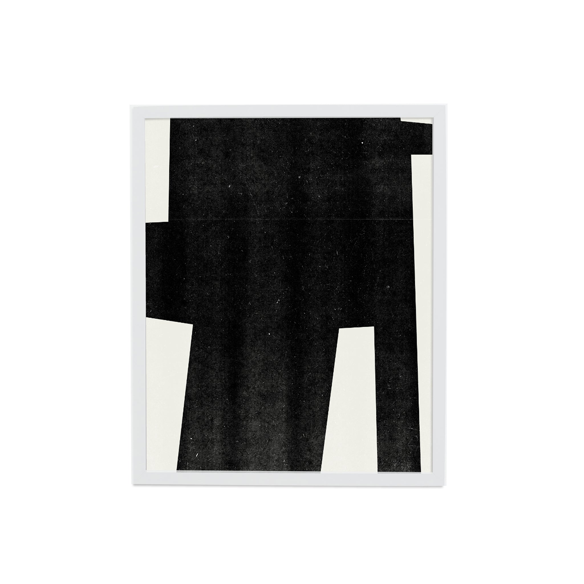 Negative Space (Black) Art Print – Ampersand Design Studio