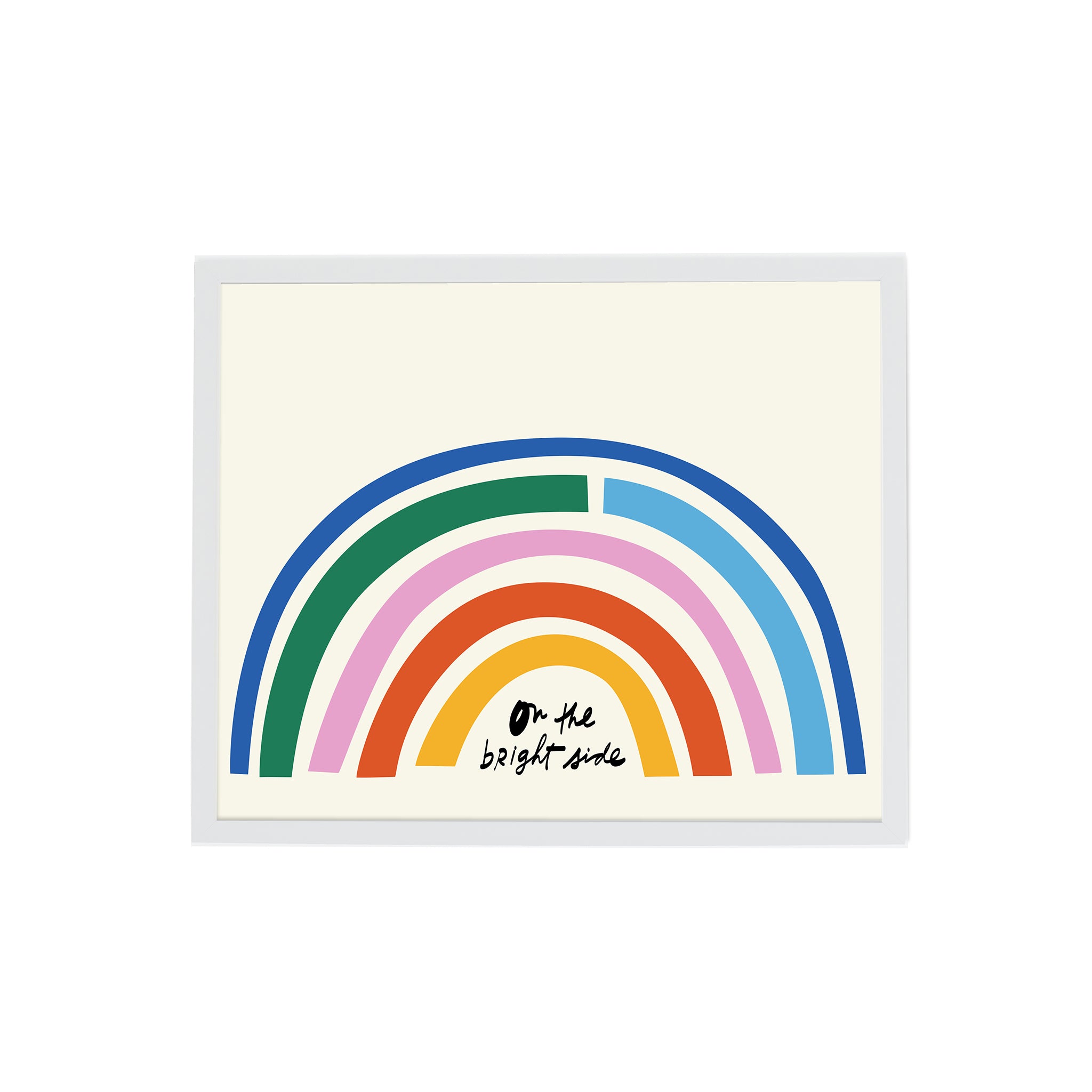 On the Bright Side Art Print by AmpersandDesignStudio | Ampersand ...