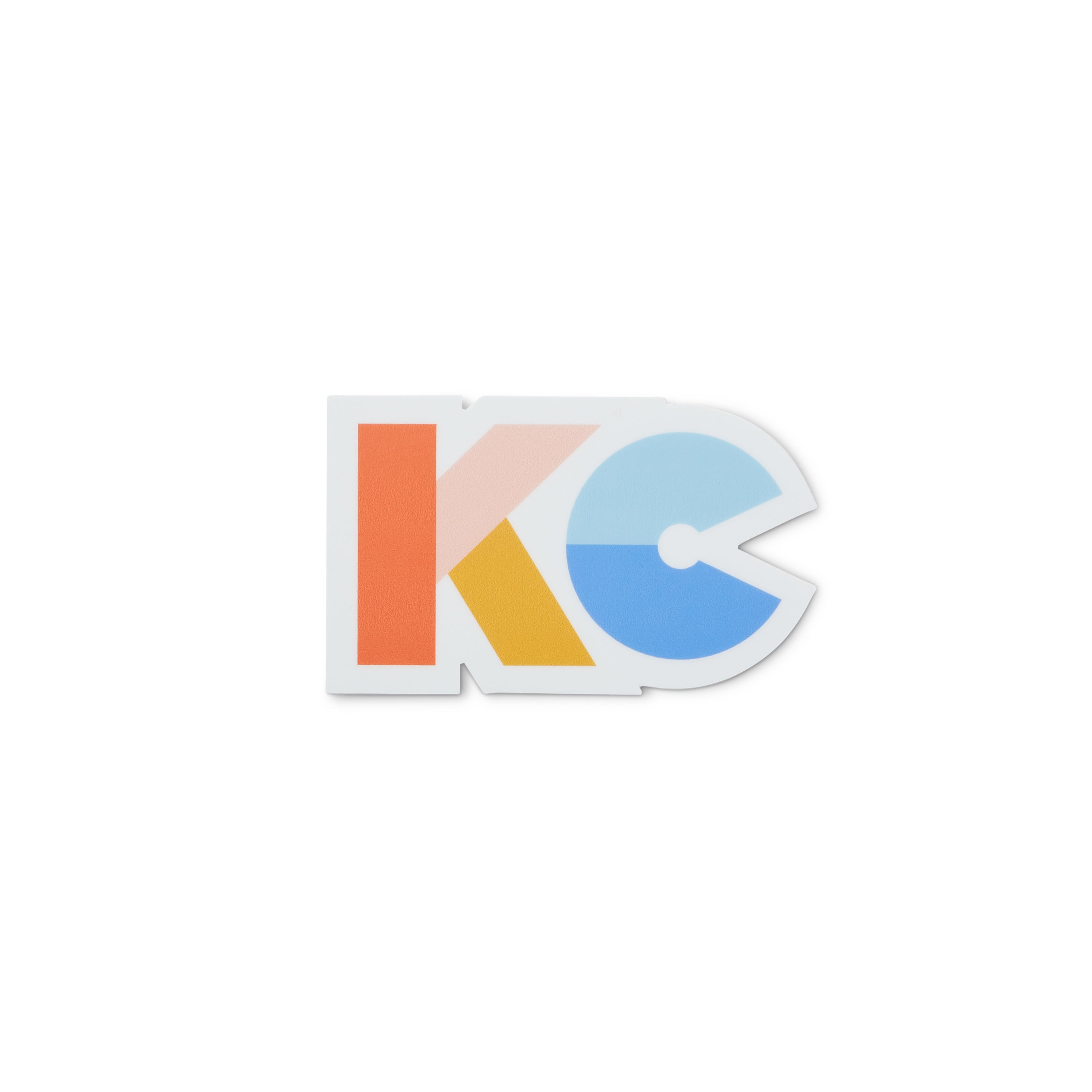 Colorblock KC Sticker – Ampersand Design Studio