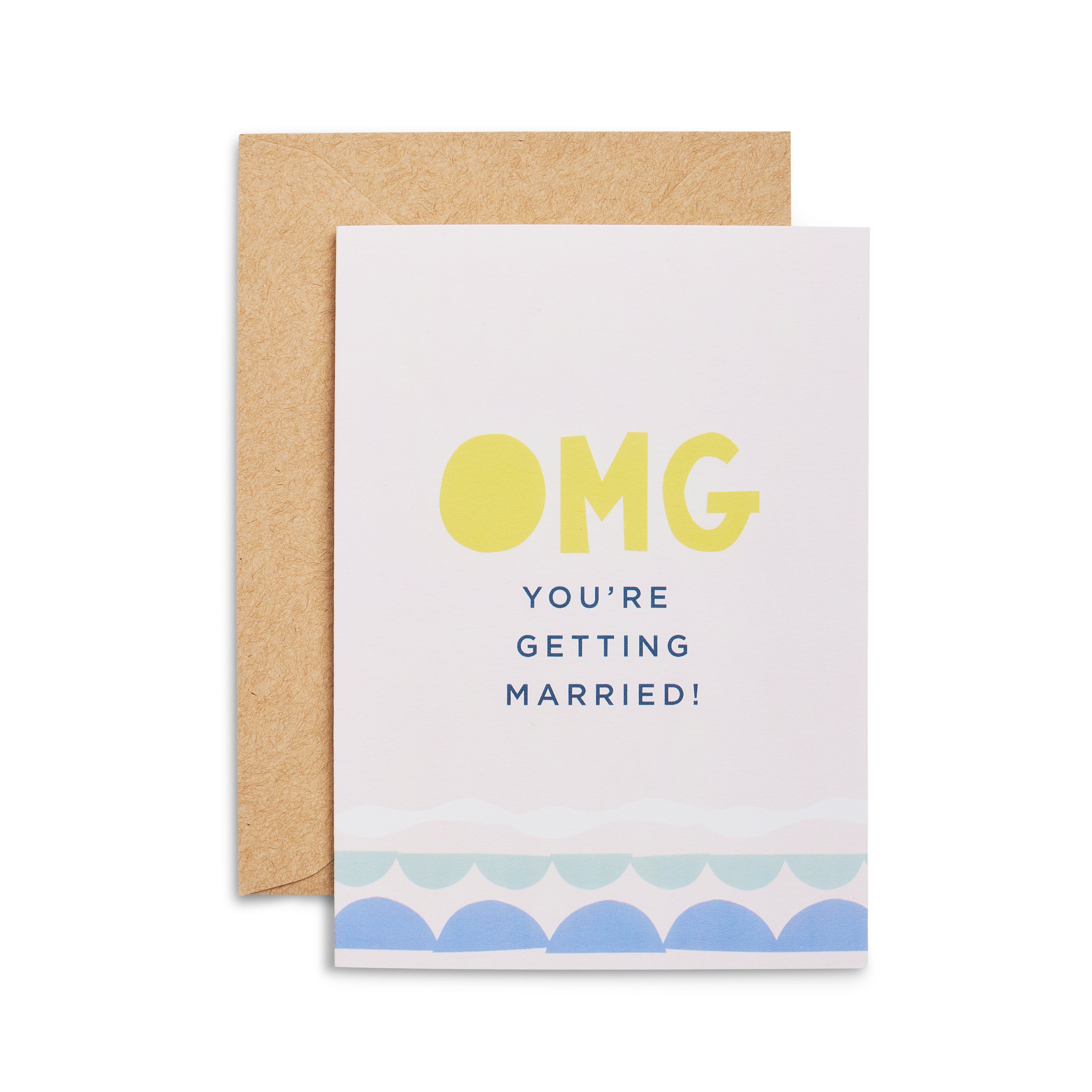 OMG You're Getting Married Greeting Card – Ampersand Design Studio