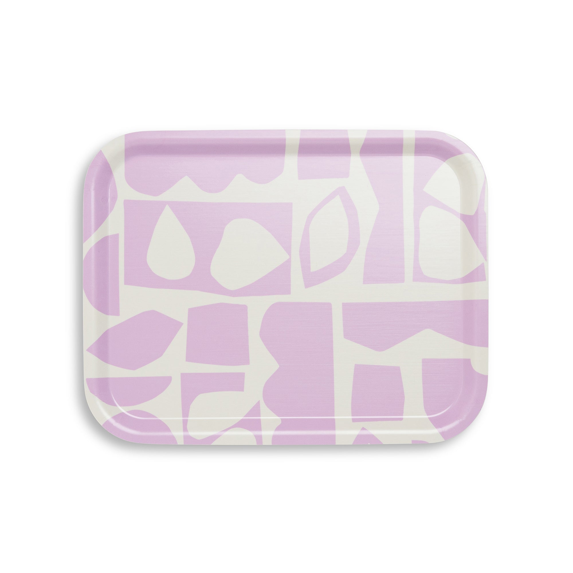 Greek to Me - Lilac Rectangle Birchwood Tray – Ampersand Design Studio